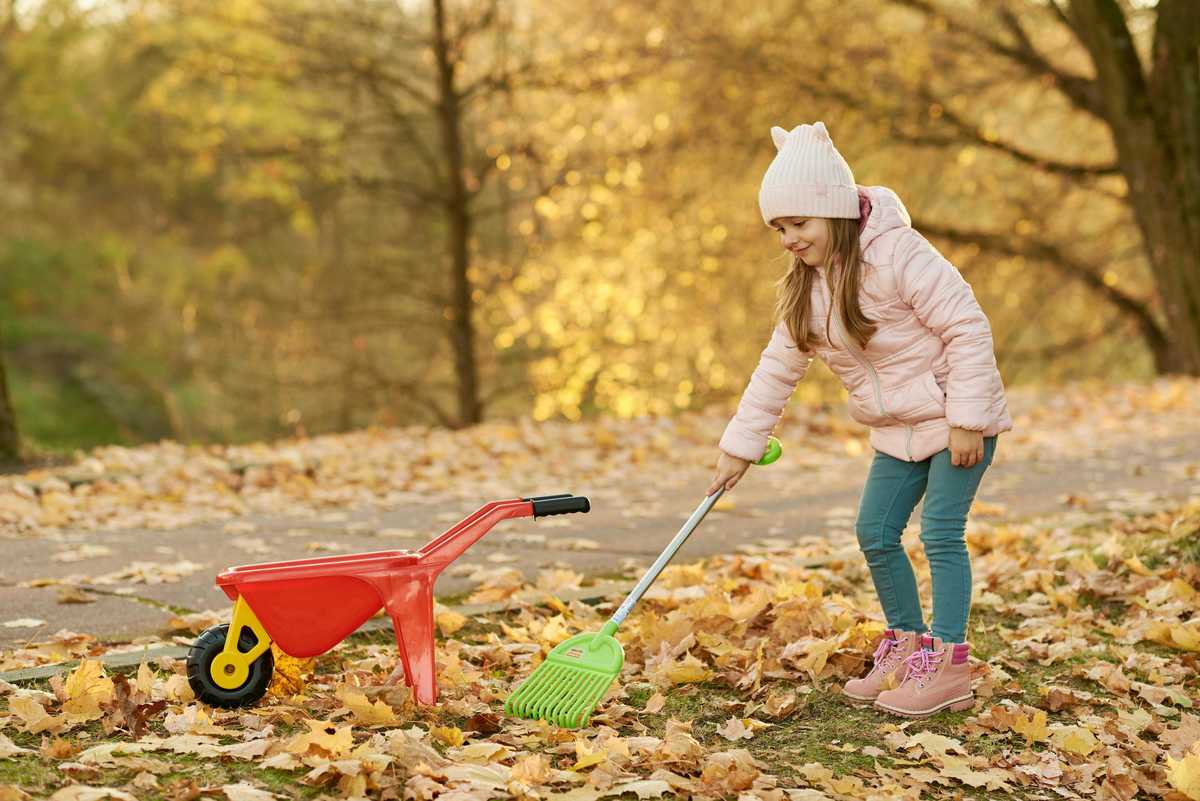 Saving Your Back While Raking